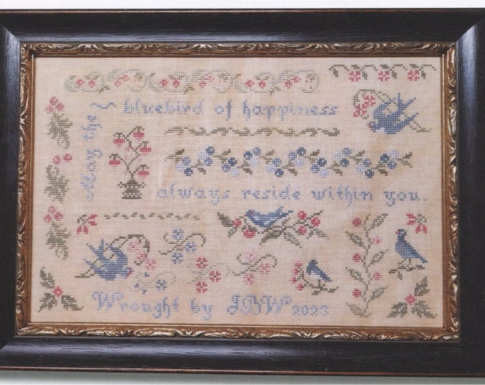 JBW Designs 432 Bluebird of Happiness Original Design by Judy Whitman ...