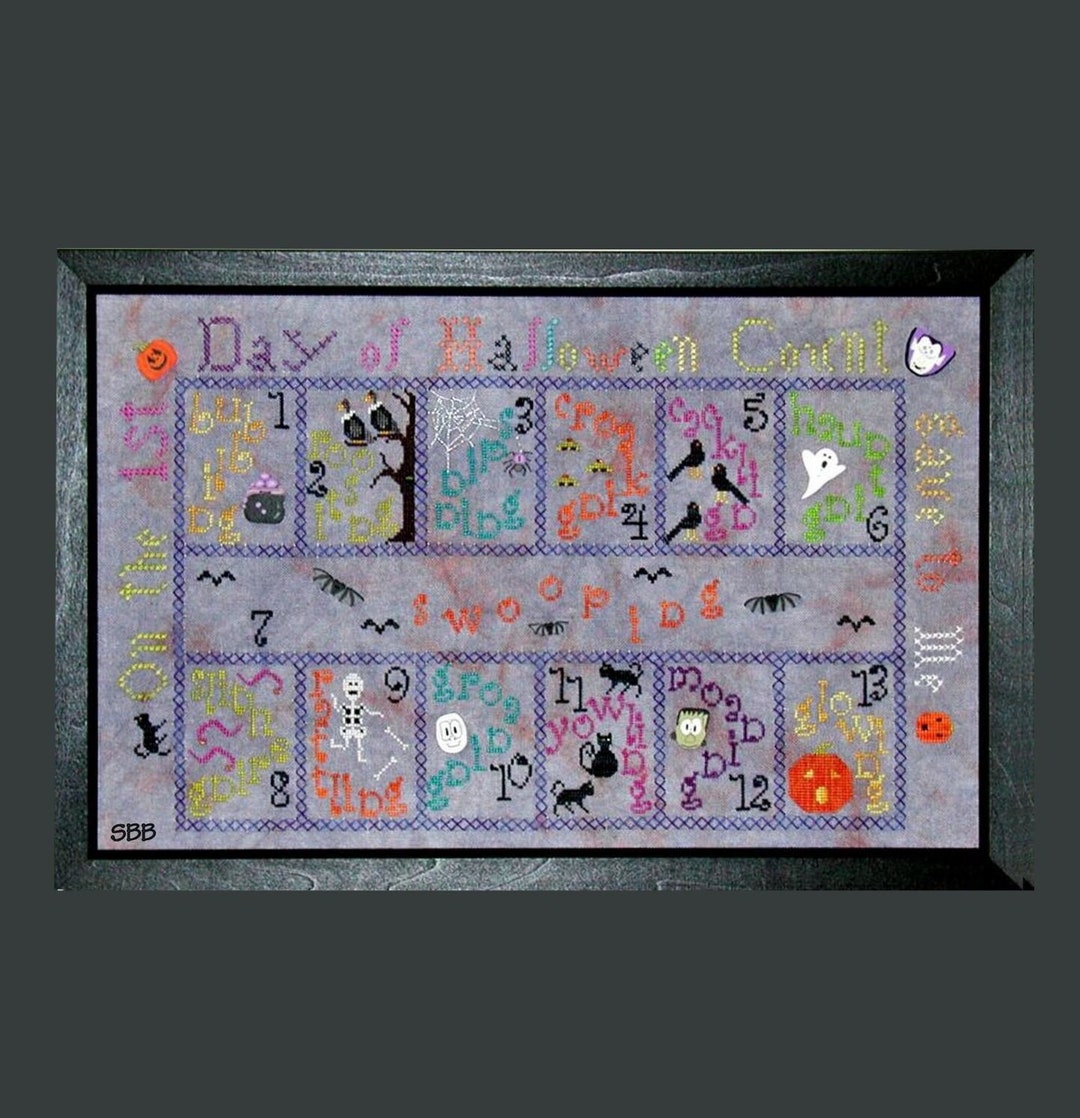Praiseworthy Stitches - 13 Days of Halloween - Original Design by ...
