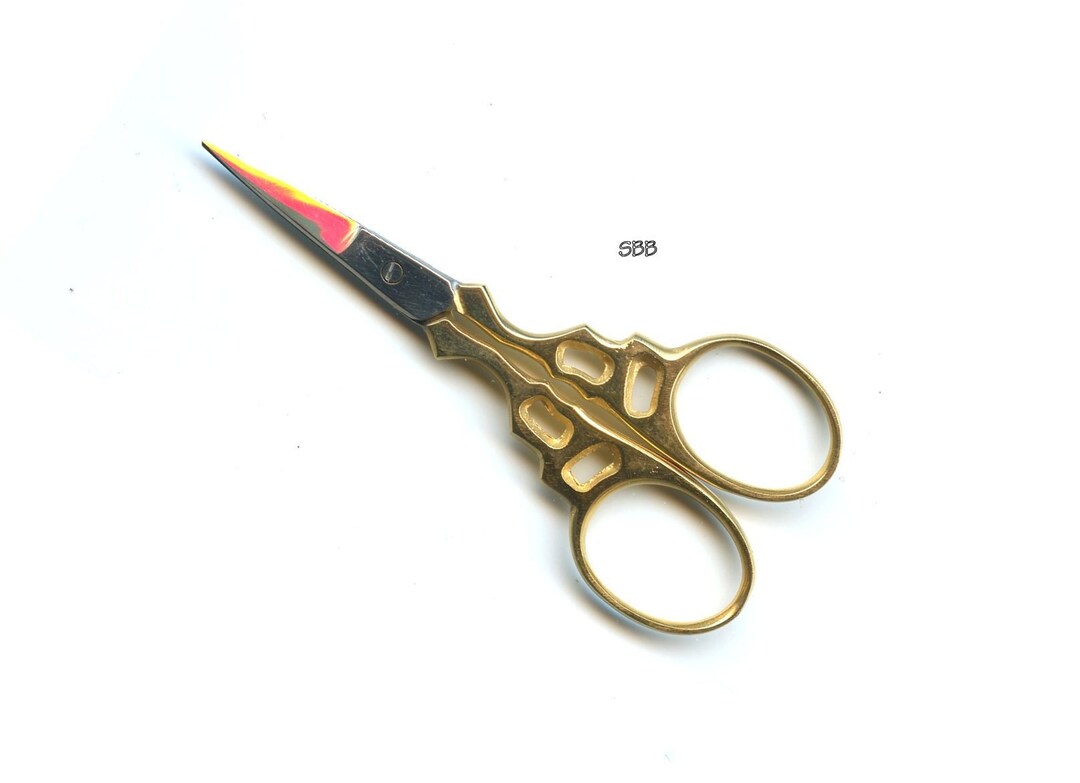 Dinky-dyes Designs Scissors 10 Gold Filigree 3 5/8 - Etsy