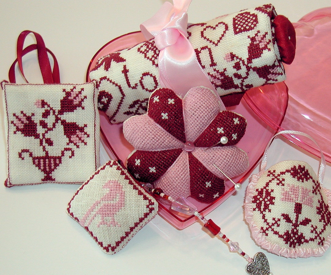 Praiseworthy Stitches - **limited Edition** Simple Gifts ~ Hearts Chart ...