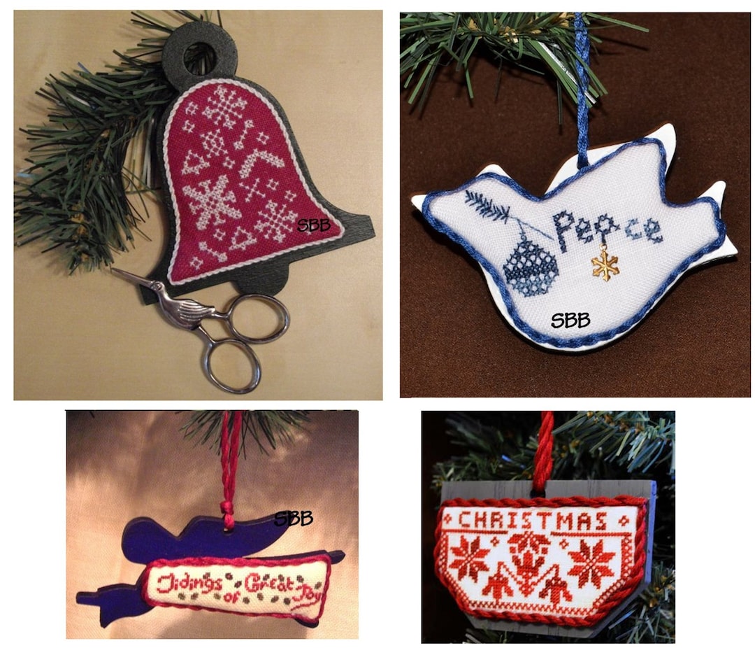 Kelmscott Designs - Folk Art Christmas Ornament Kits - Etsy