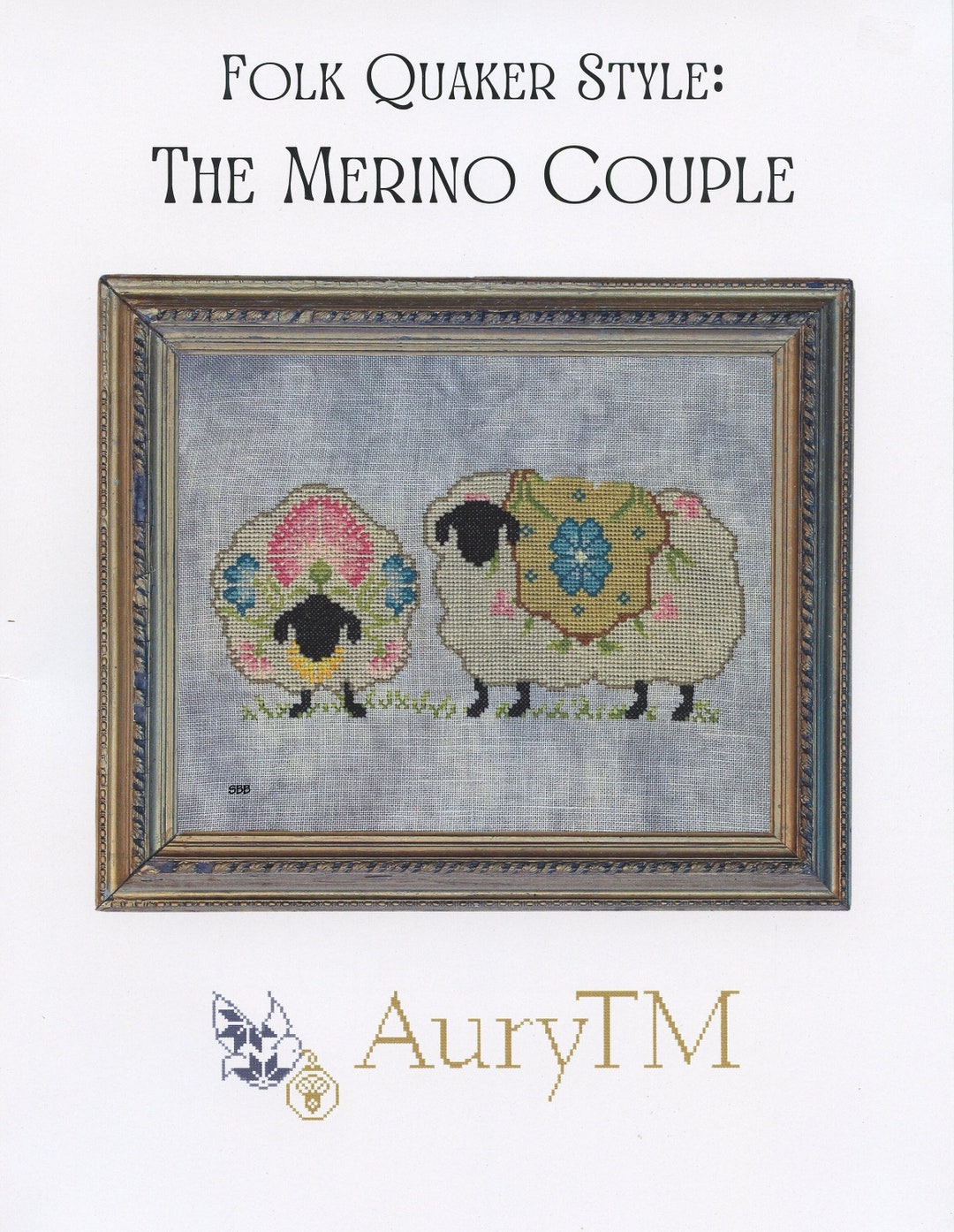 Aurytm Designs Folk Quaker Style: the Merino Couple Original Design by Aury Torres - Etsy