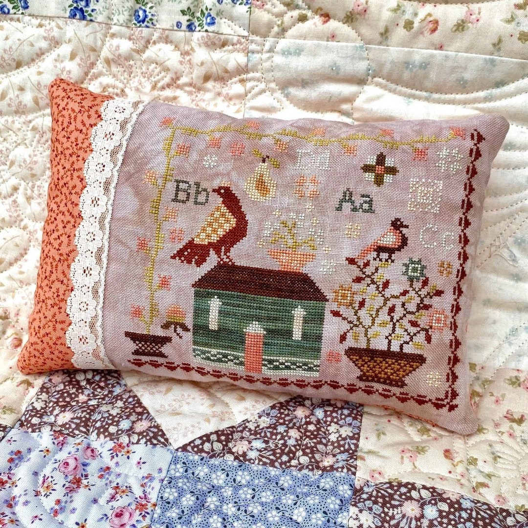 Blueberry Ridge Design - Birds and Blossoms Sampler - Original Design ...
