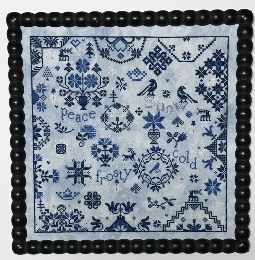 Praiseworthy Stitches - Simple Gifts ~ Snow - Original Design by Pam ...