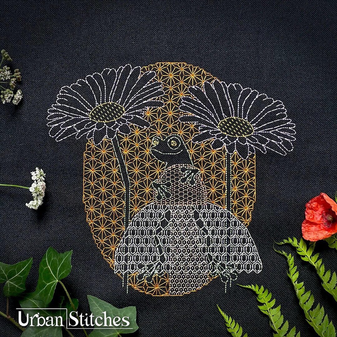 Urban Stitcher - Daydream Amongst the Fungi - Original Design by Sian ...
