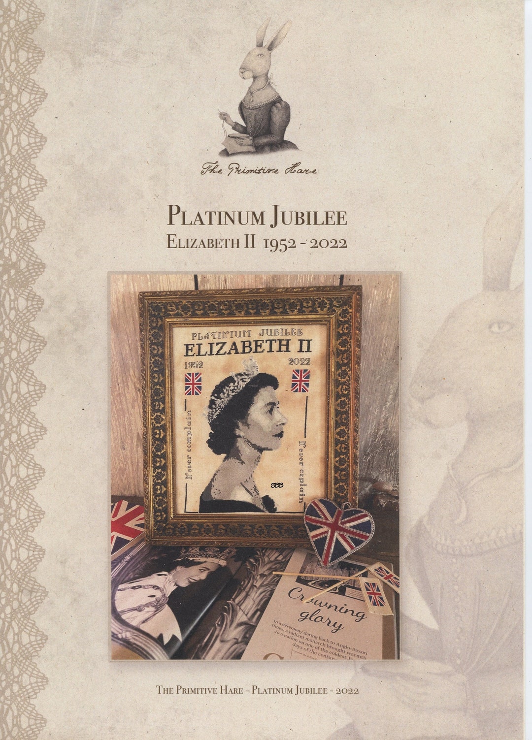 The Primitive Hare - Platinum Jubilee - Elizabeth II 1952 - 2022 ...