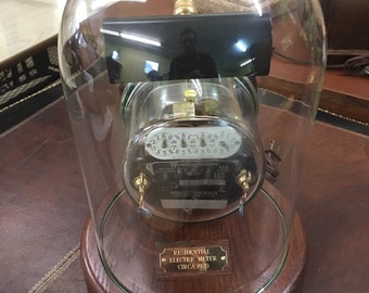 Electric meter lamp | Etsy