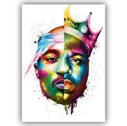 Biggie And Tupac Art
