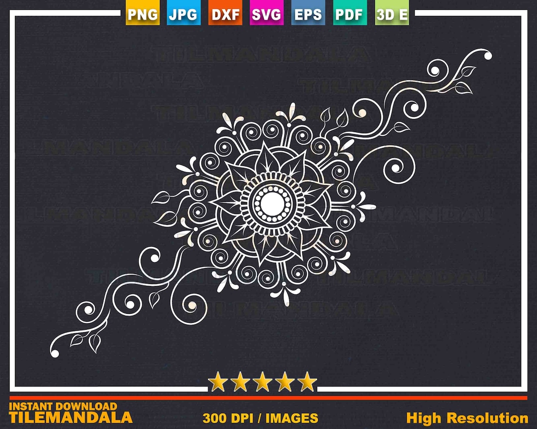 Henna Tattoo Svg Henna Png, Simple Henna, Tattoo Svg, Moroccan Henna ...