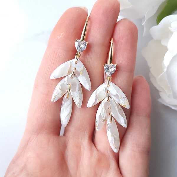 Marble Earrings - Etsy