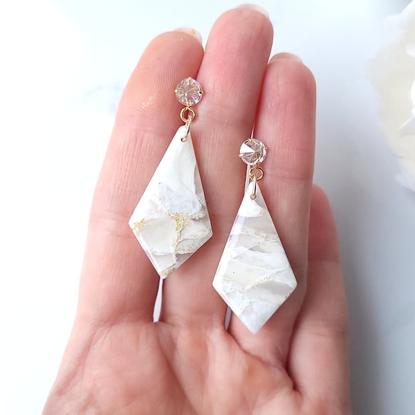 Marble Earring - Etsy