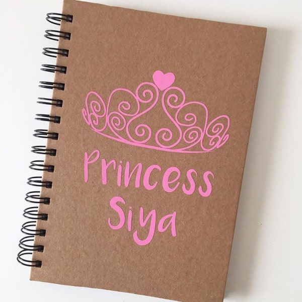 Princess Notebook - Etsy