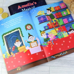 Personalised Magical Christmas Adventure Story Book Baby's First Xmas ...