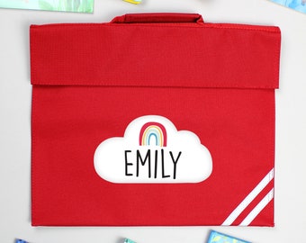 School Red Book Bag - Etsy
