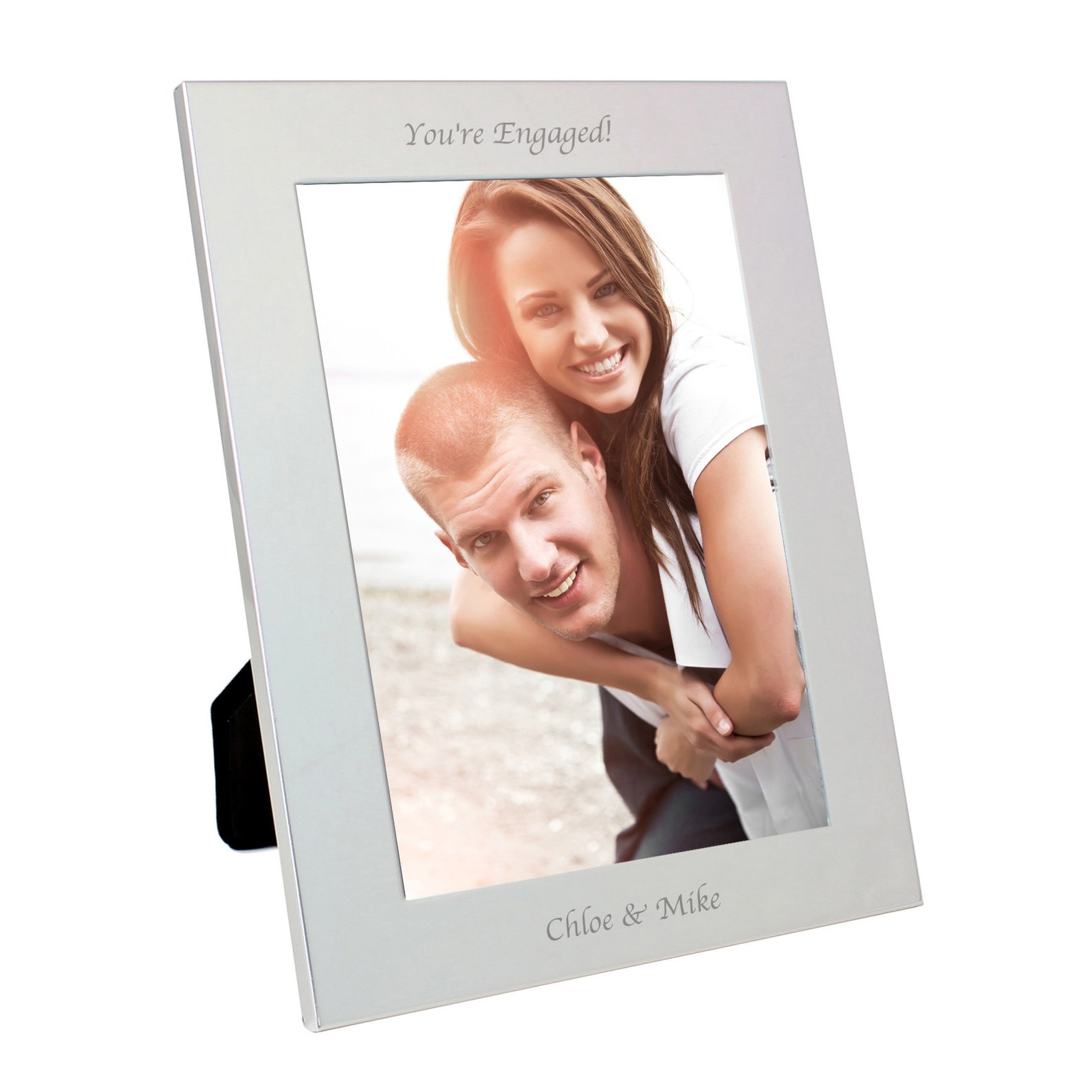 Personalised Silver 5x7 Photo Frame Personalised Frame - Etsy