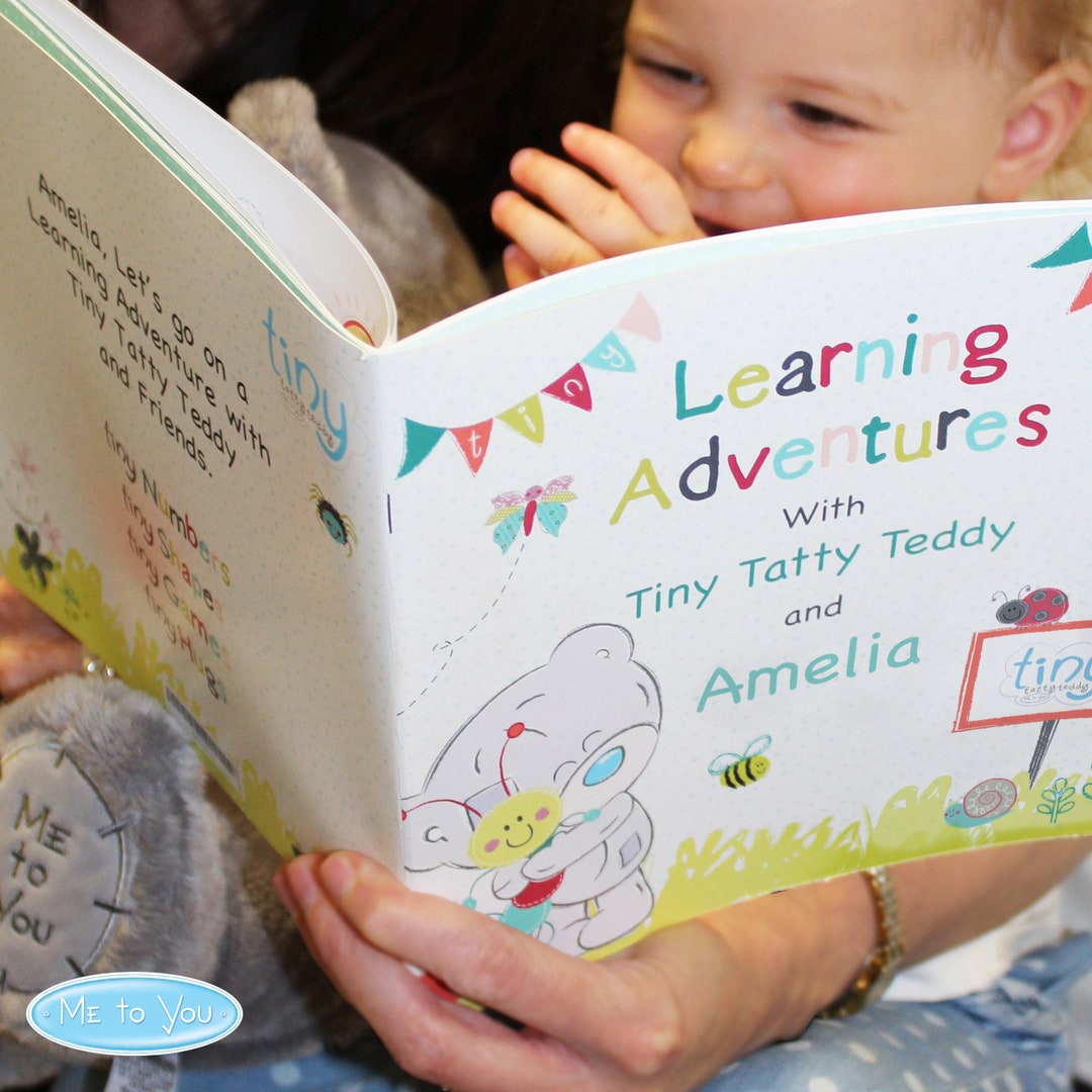 Personalised Tiny Tatty Teddy Learning Adventure Book - Personalised ...