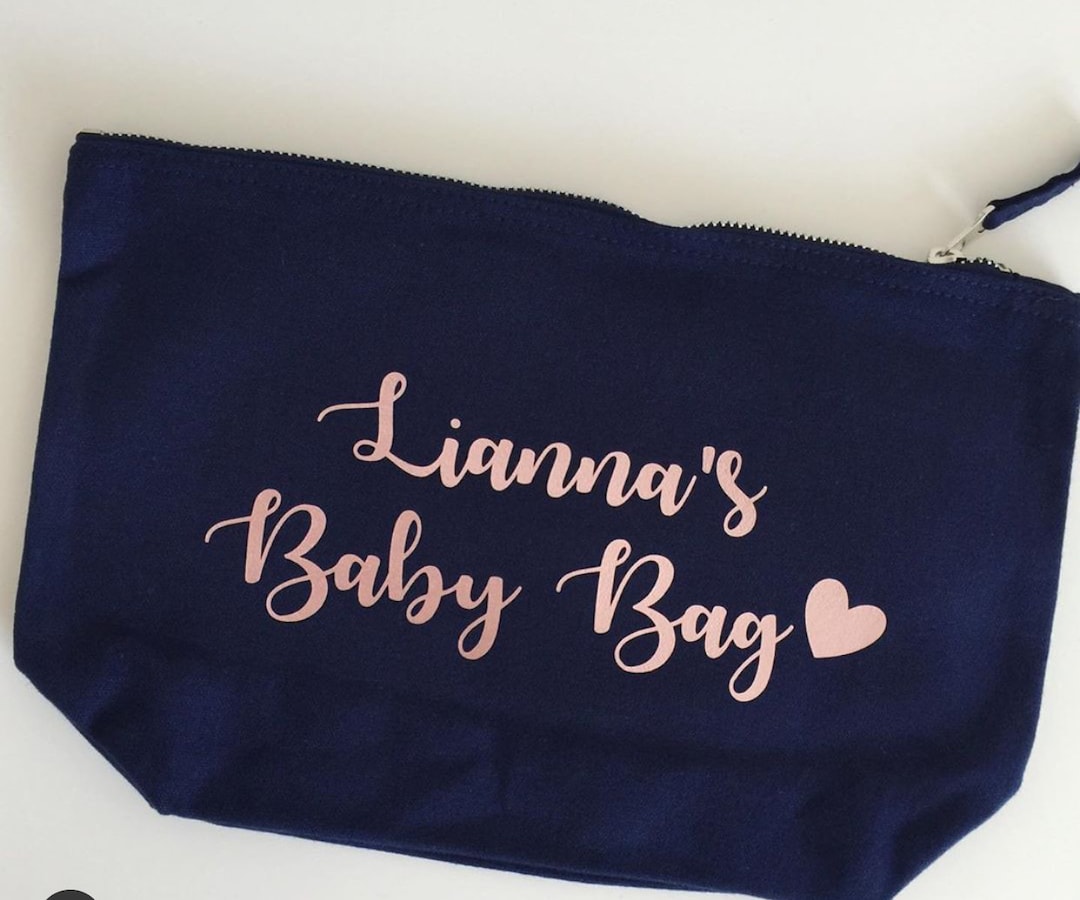Personalised Baby Bag - New Baby Gift - Newborn - Nappy Bag - Baby ...