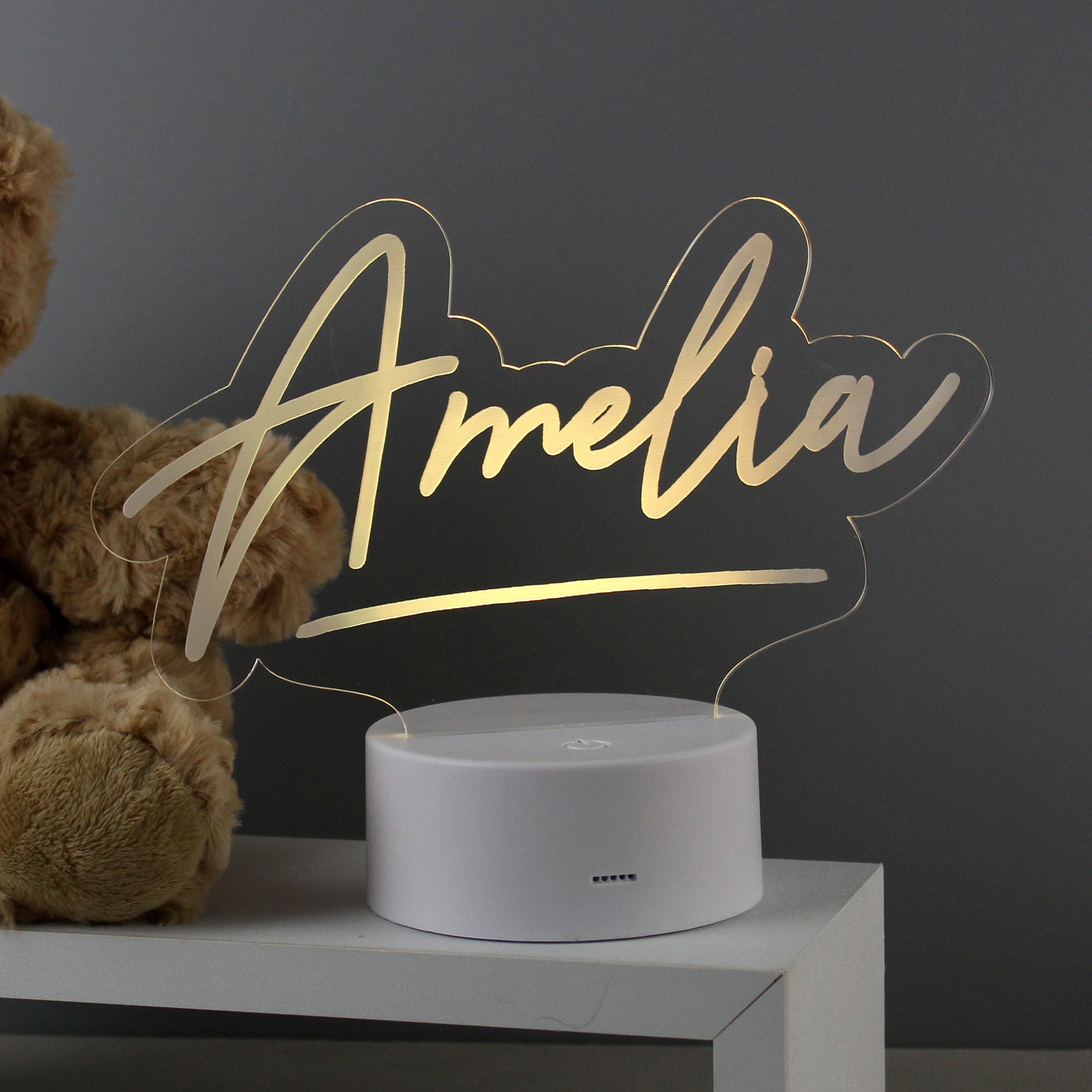 Personalisiertes LED-Licht - personalisiertes Nachtlicht ...