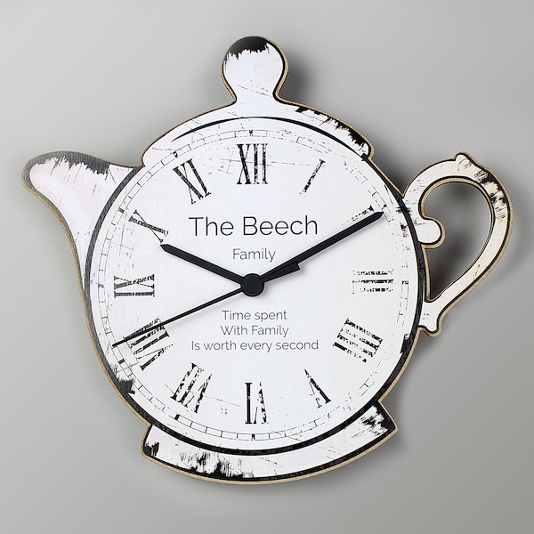 Teapot Clock - Etsy