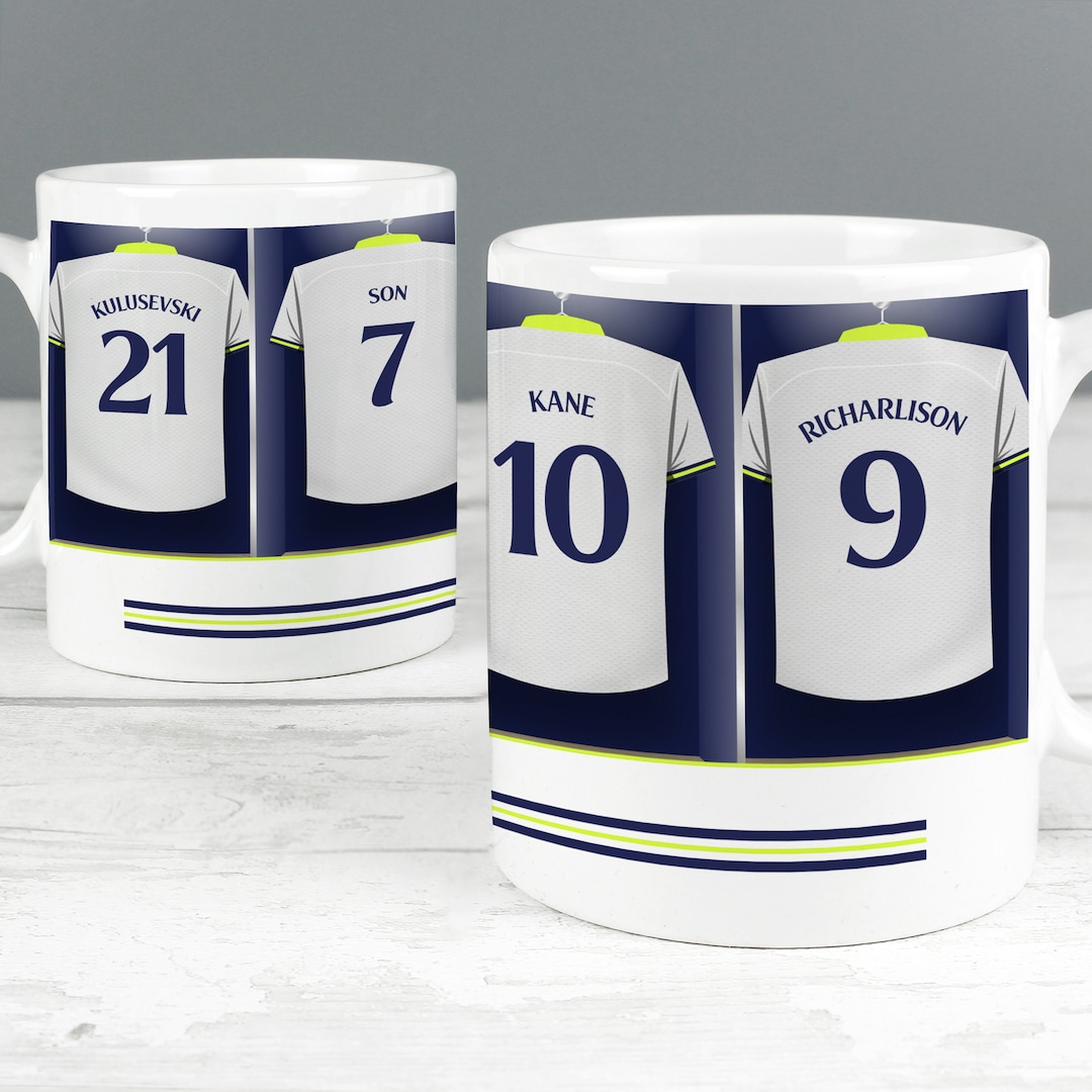 Tottenham Hotspur FC Dressing Room Mug Birthday Gift for Boy - Etsy