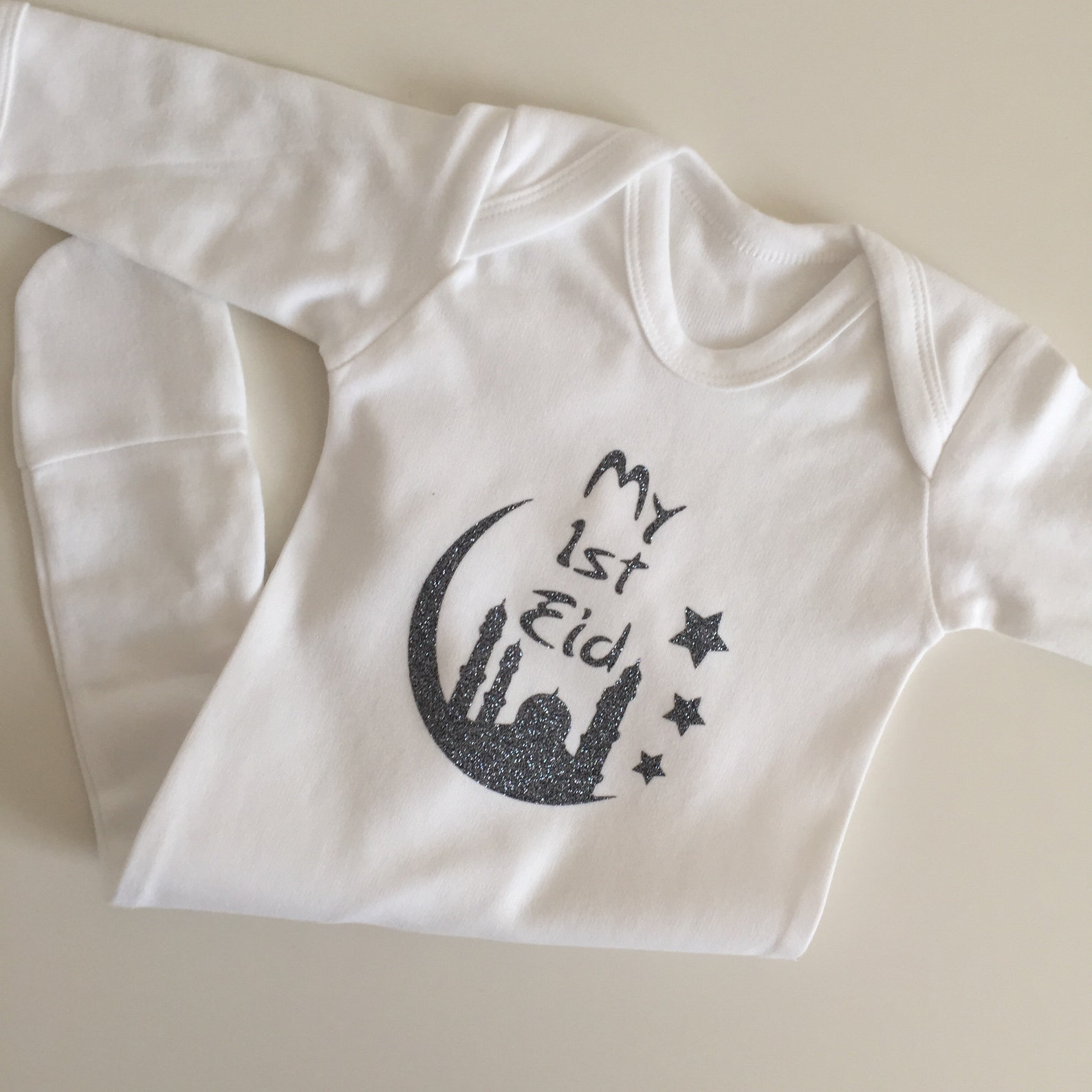 Personalised Eid Baby Vest or Babygrow - My First Eid - Baby's First ...