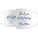 Personalised Step Dad Mug Happy Father's Day Father's Day Gift Daddy ...
