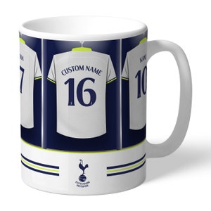 Tottenham Hotspur FC Dressing Room Mug Birthday Gift for Boy - Etsy