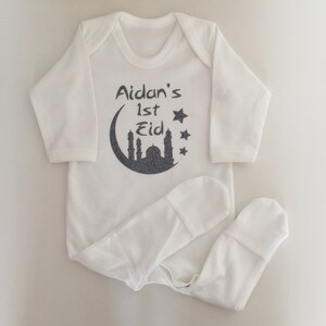 Personalised Eid Baby Vest or Babygrow - My First Eid - Baby's First ...