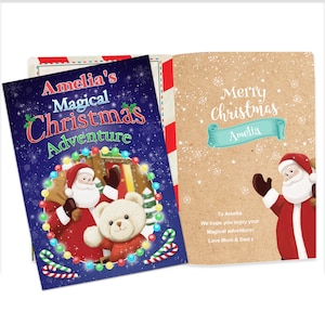 Personalised Magical Christmas Adventure Story Book Baby's First Xmas ...