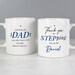 Personalised Step Dad Mug Happy Father's Day Father's Day Gift Daddy ...