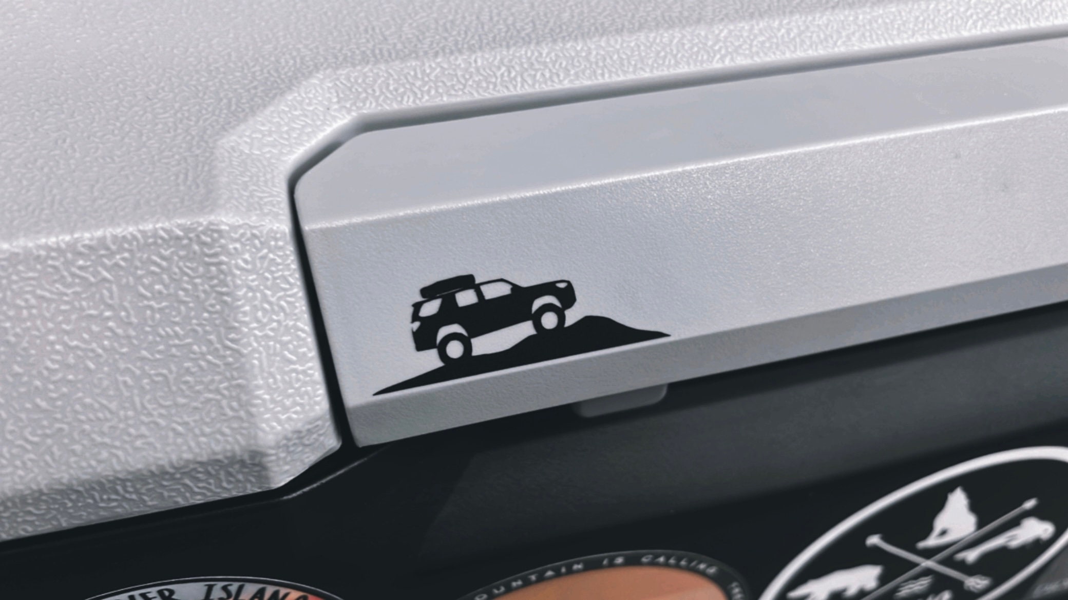 2 Pack - 4runner Rooftop Tent Mini Easter Egg 2" Decal Sticker for ...