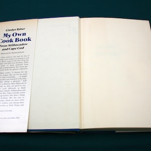 My Own Cook Book Vintage Cookbook Gladys Taber First Edition - Etsy