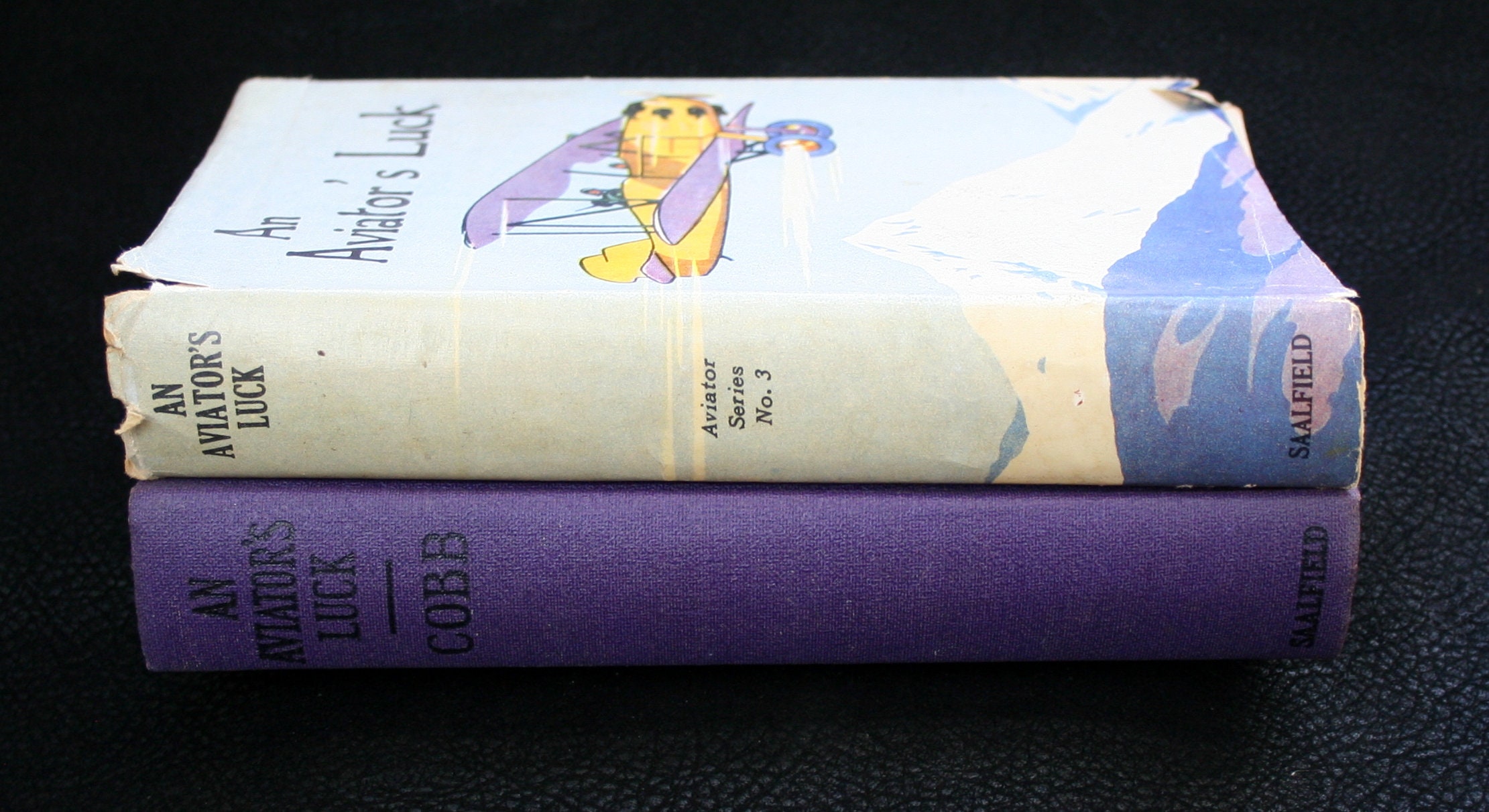 Aviators Luck Frank Cobb 1927 Aviator Series Antique Book Dust - Etsy