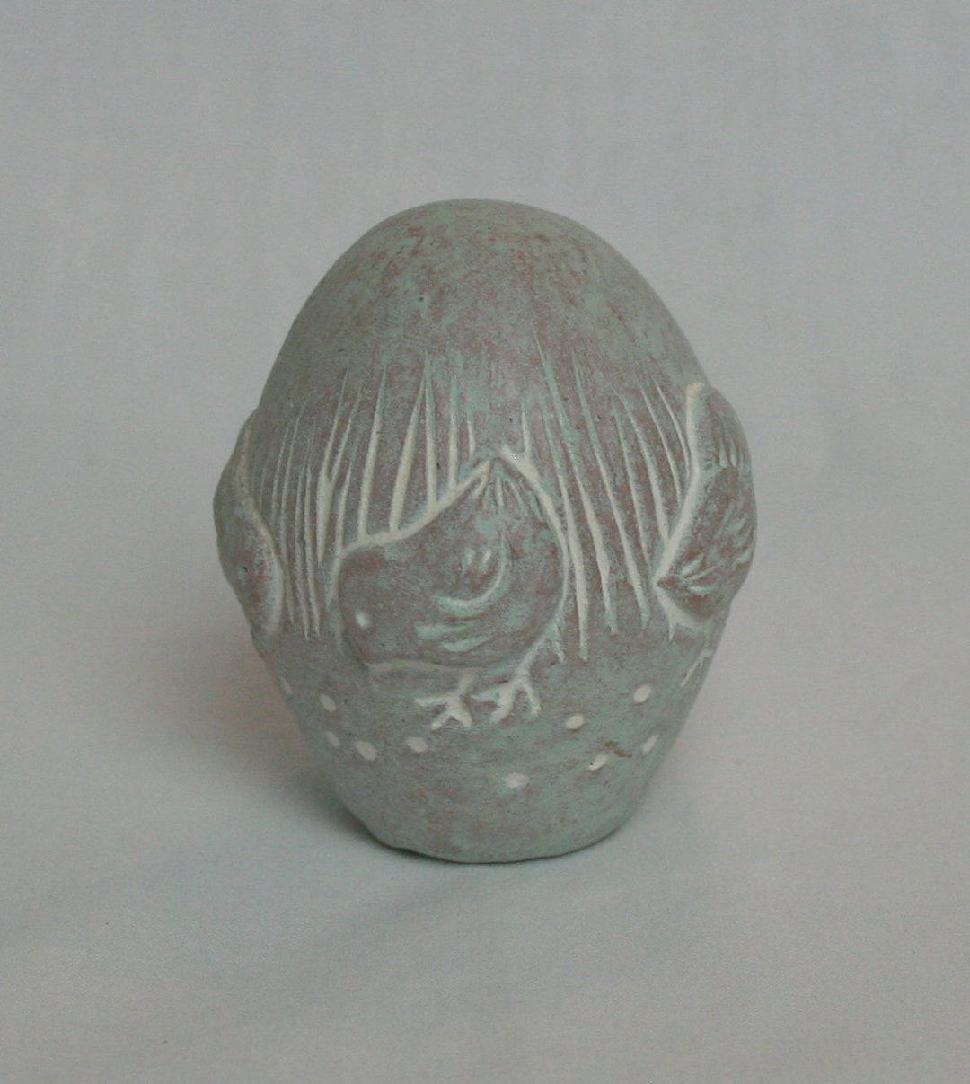 Isabel Bloom Egg Sculpture Chicks Figurines 1986 - Etsy