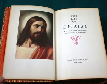 Life of Christ Book - Etsy