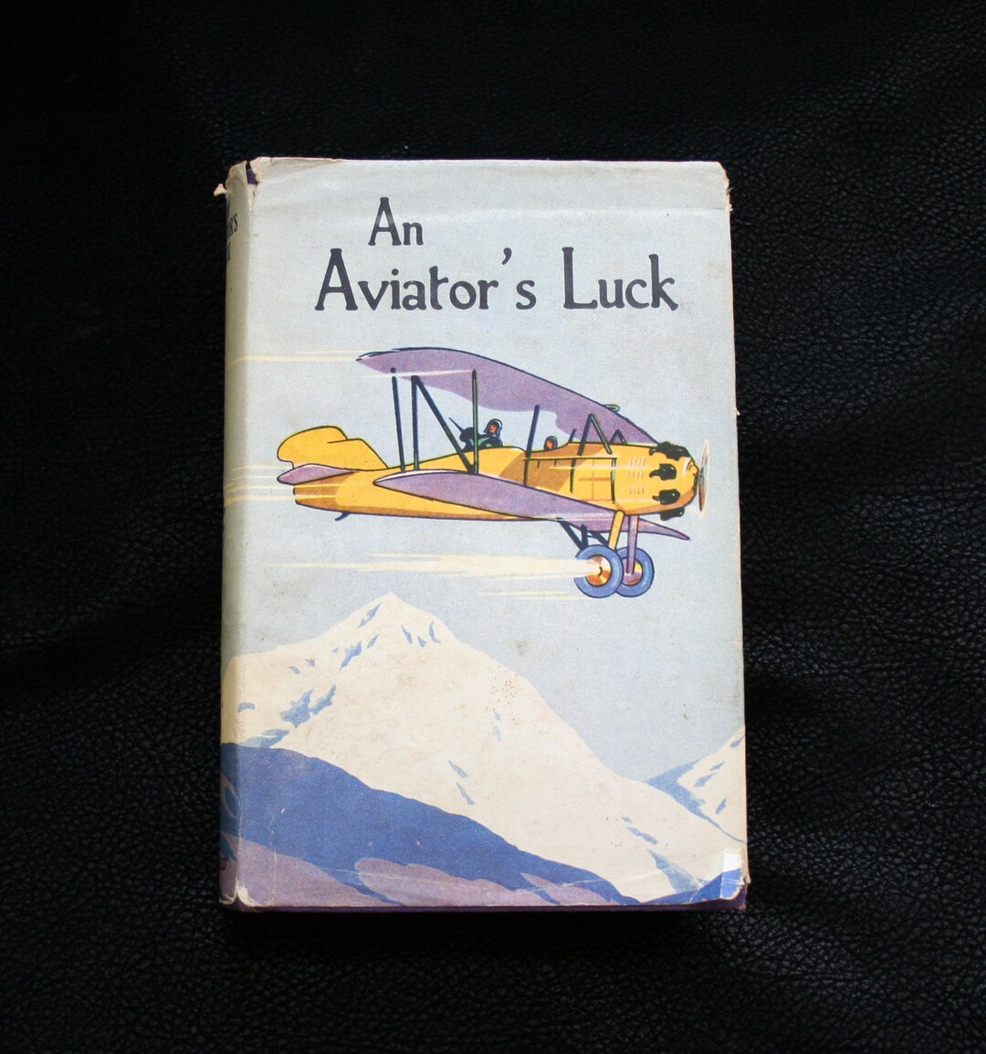 Aviators Luck Frank Cobb 1927 Aviator Series Antique Book Dust Jacket ...