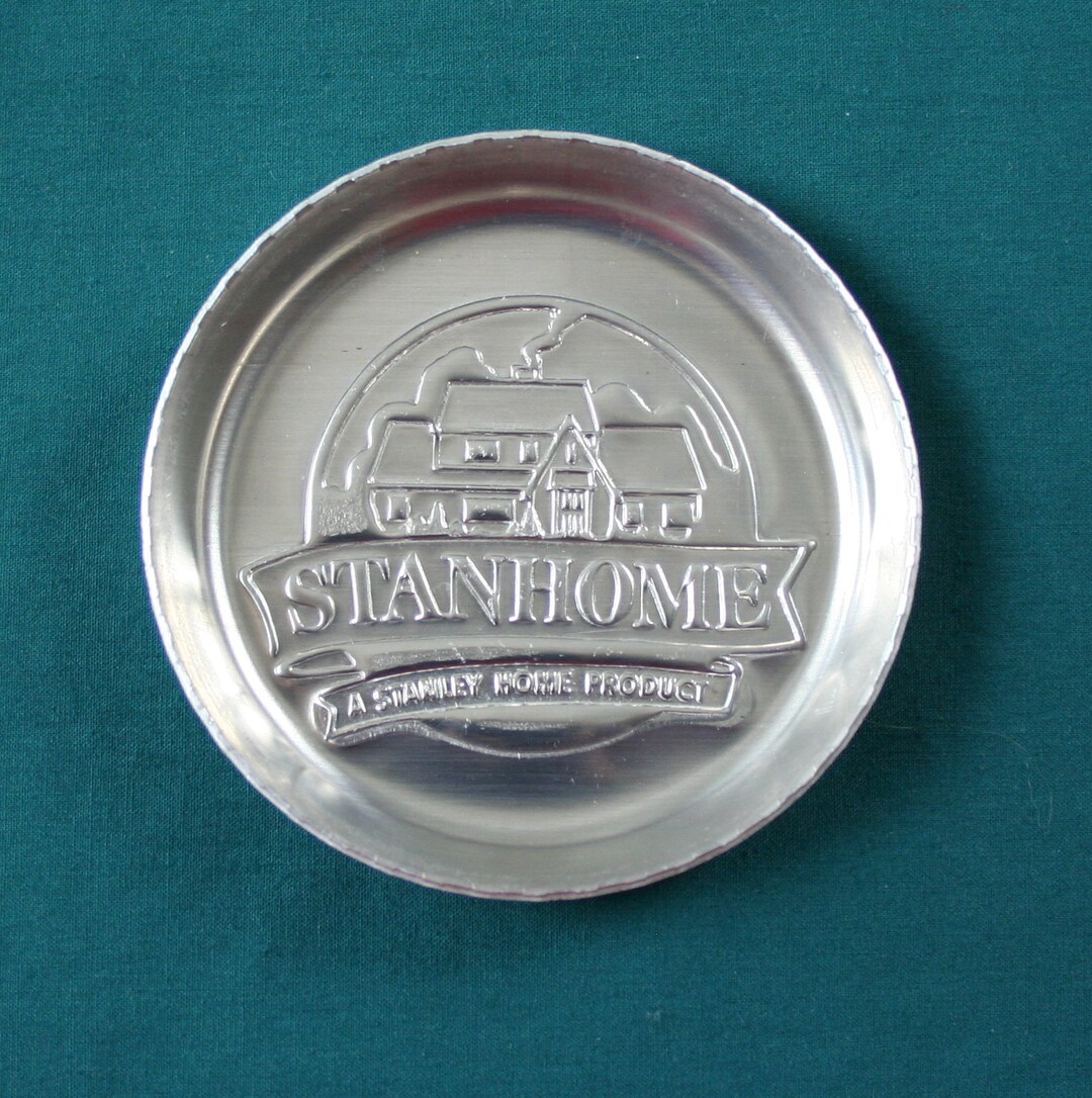 Vintage Drink Coasters Aluminum Stanley Home Stanhome Set 9 MCM - Etsy