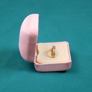 Ring Presentation Box Vintage Pink Engagement Wedding - Etsy