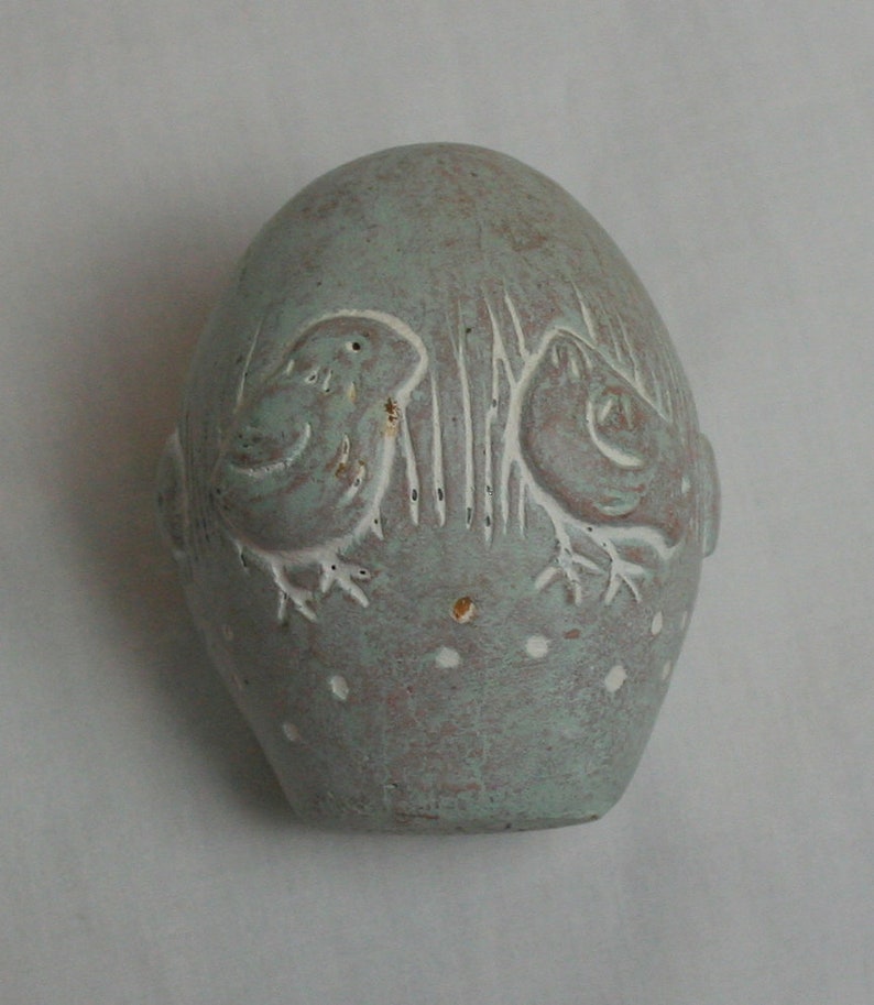 Isabel Bloom Egg Sculpture Chicks Figurines 1986 - Etsy