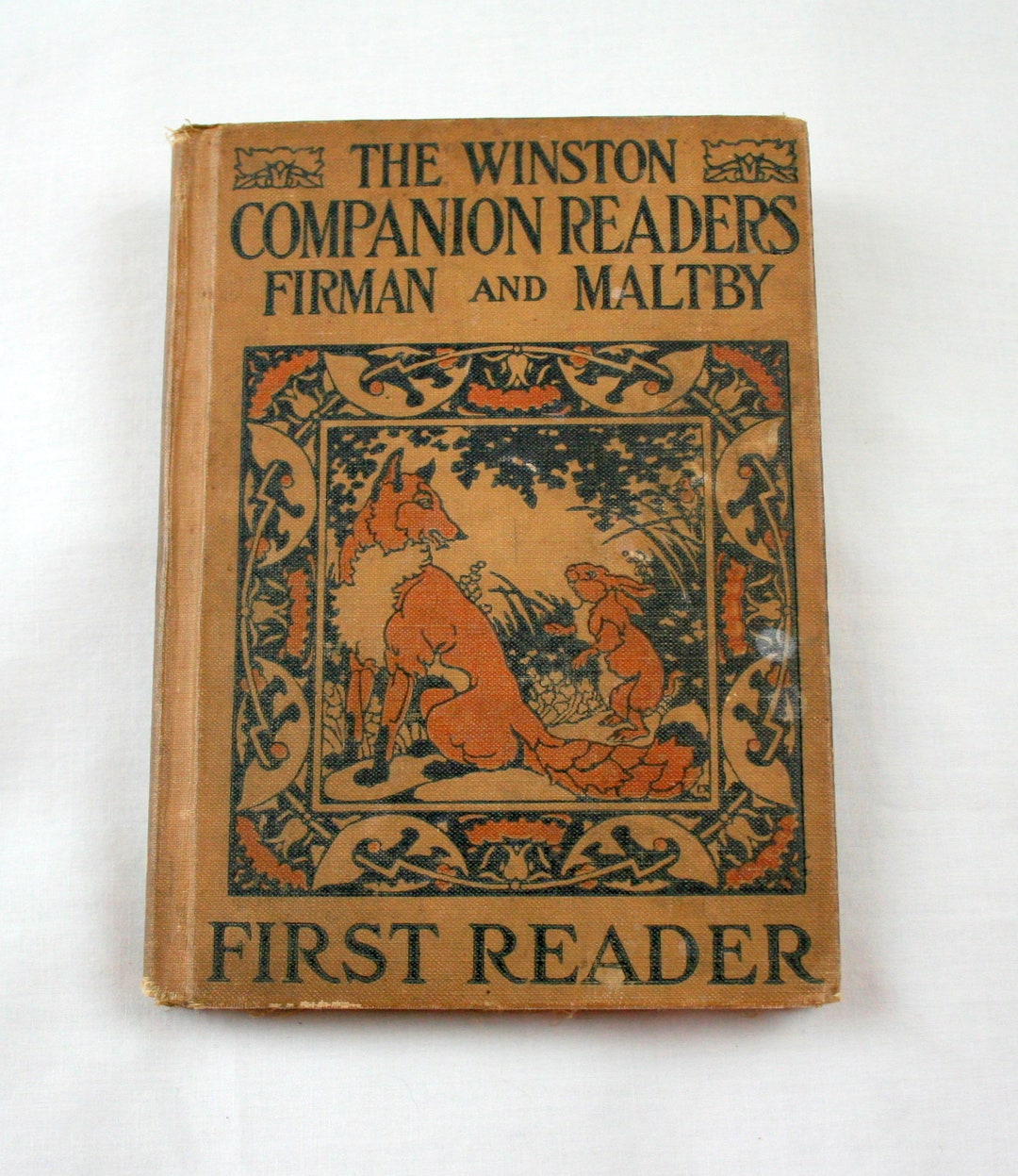 Antique Childrens Book Winston Companion Readers 1923 First Reader ...