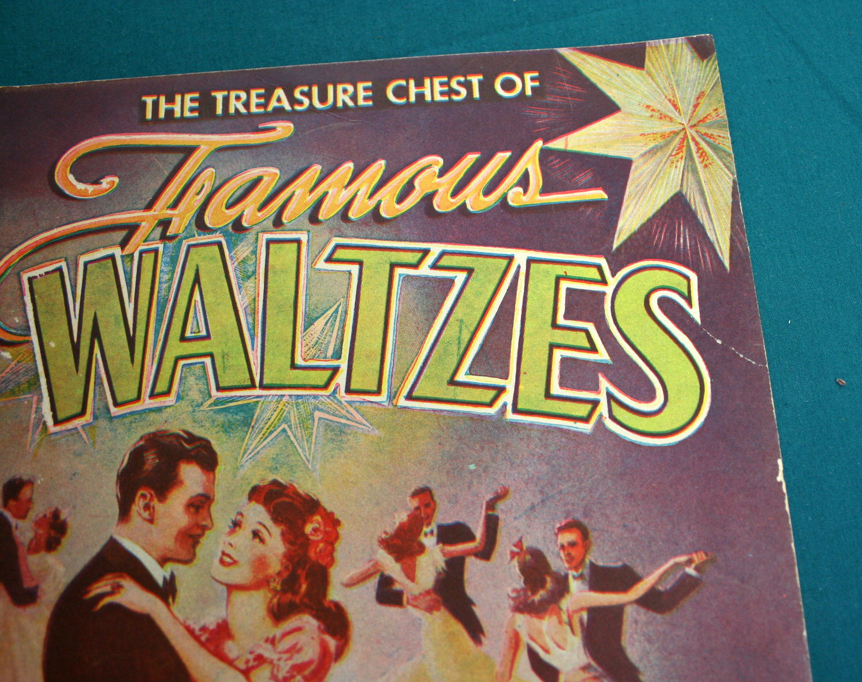 Sheet Music Book Treasure Chest Famous Waltzes Vintage 1943 - Etsy