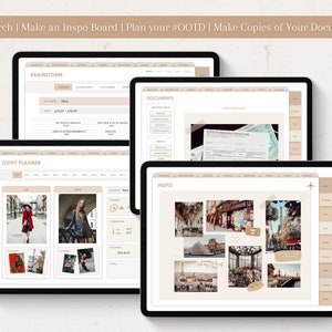 Digital Travel Planner Goodnotes for Ipad, Digital Travel Journal ...