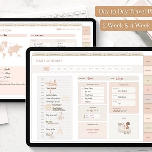 Digital Travel Planner for Ipad, Travel Journal Itinerary for Goodnotes ...