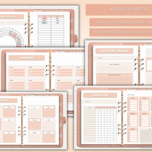 2024 & 2025 Digital Planner, 2024 ADHD Planner, 2024 iPad Planner ...