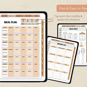 Digital Recipe Planner for Goodnotes & Notability | Digital Recipe Book ...