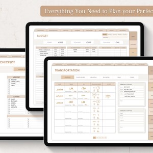 Digital Travel Planner Goodnotes for Ipad, Digital Travel Journal ...