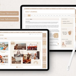 Digital Travel Planner Goodnotes for Ipad, Digital Travel Journal ...