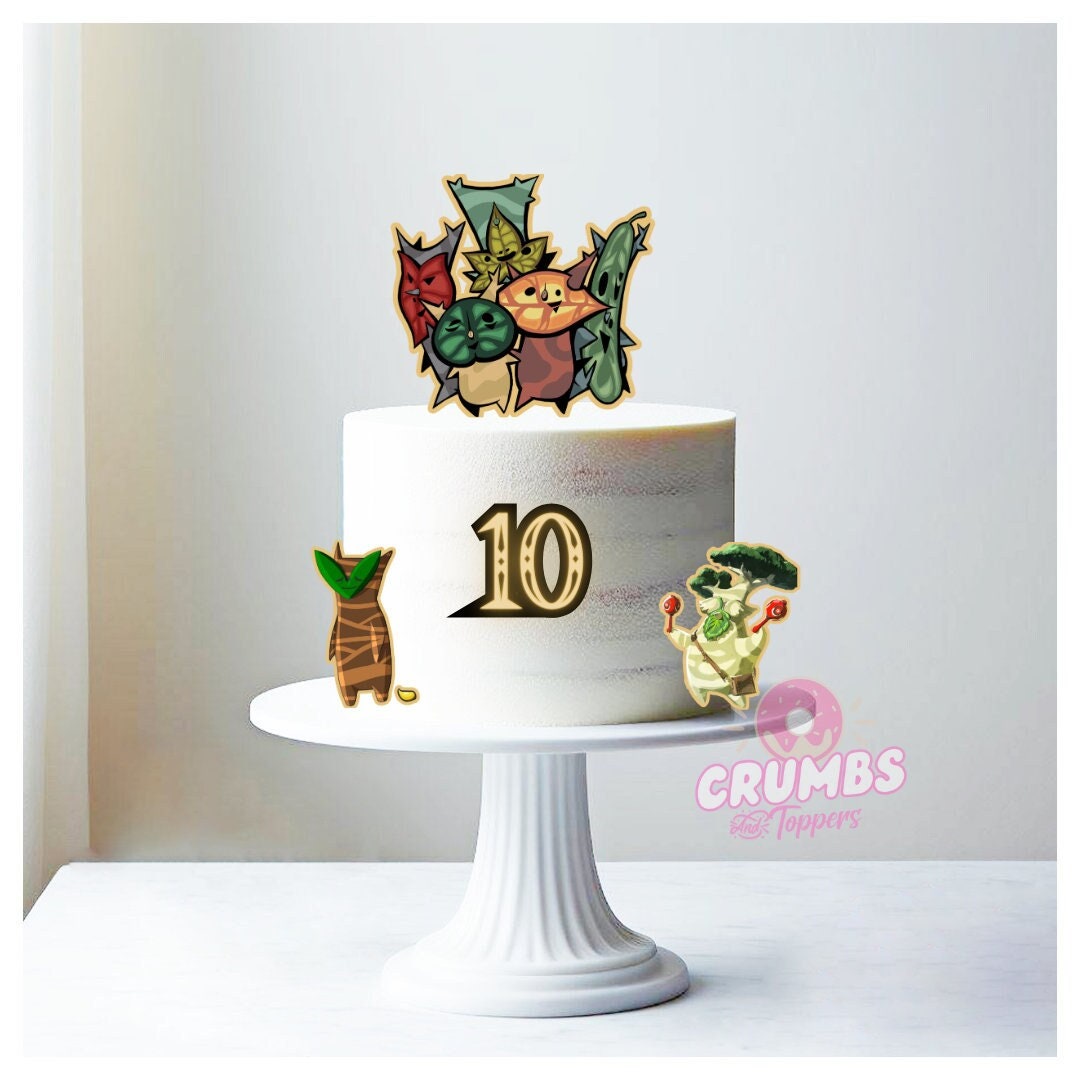 Personalised Zelda Korok Cake Topper Decorations - Etsy
