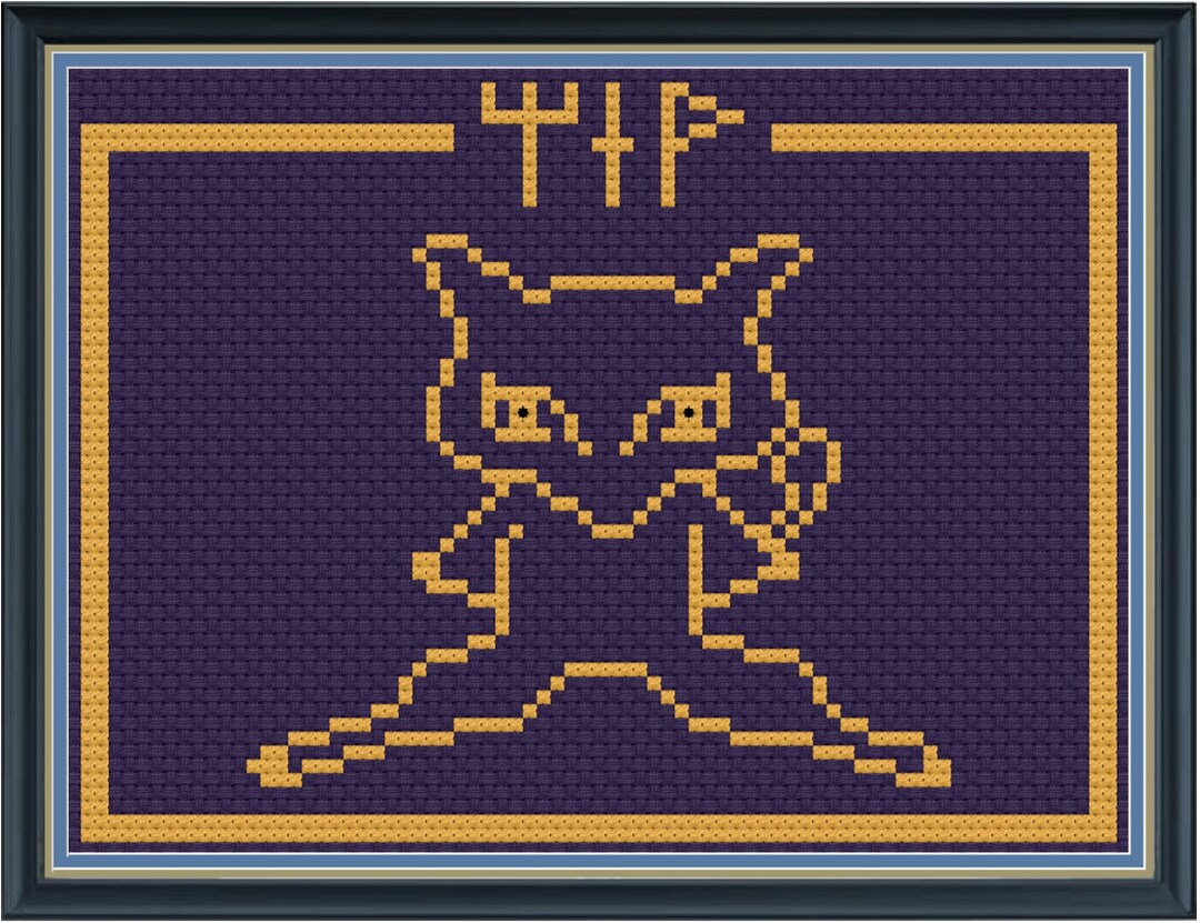 Pokémon Ancient Mew Card Cross Stitch Pattern Instant Download - Etsy