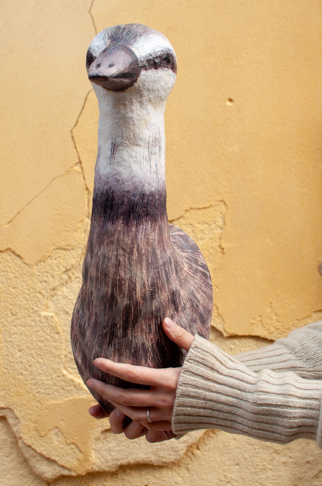 Handmade Papier-mâché Duck Trophy Art Wall Decor - Etsy